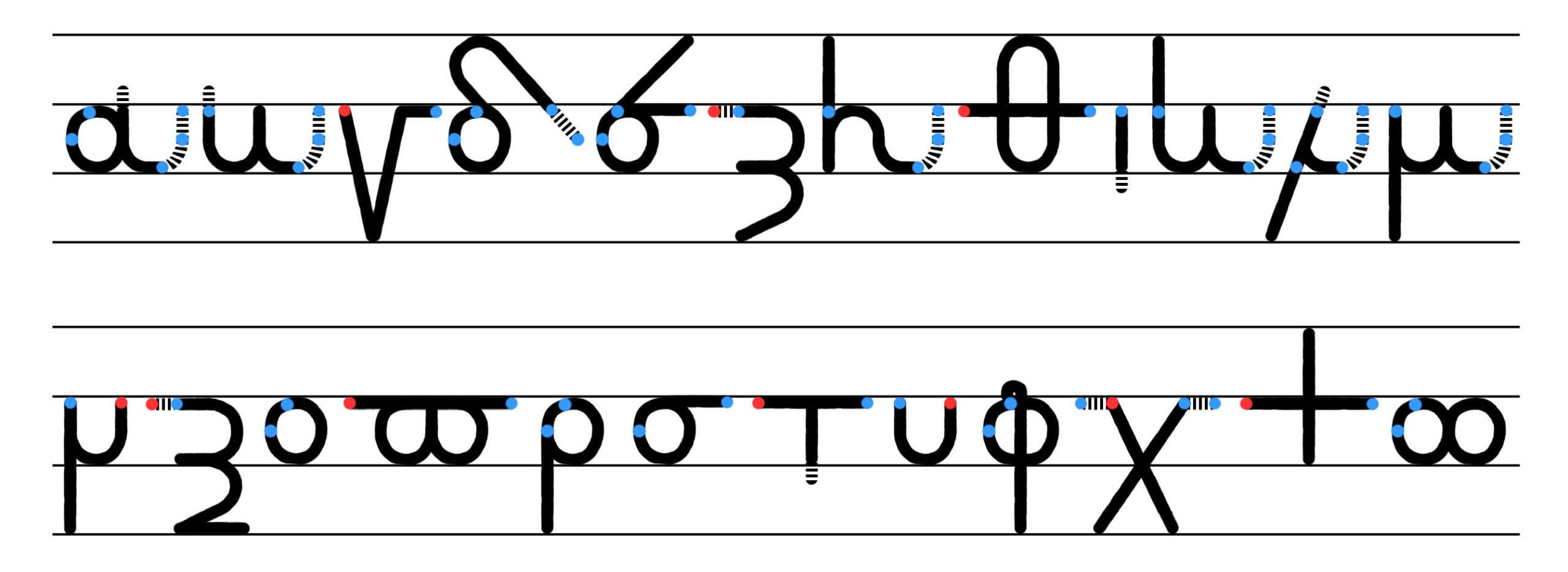 L'alphabet Cursive Minuscule – AlphabetWorksheetsFree.com L'alphabet Cursive Minuscule – AlphabetWorksheetsFree.com