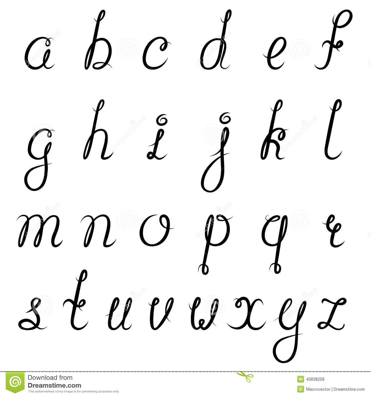 L'alphabet Cursive Minuscule – AlphabetWorksheetsFree.com L'alphabet Cursive Minuscule – AlphabetWorksheetsFree.com