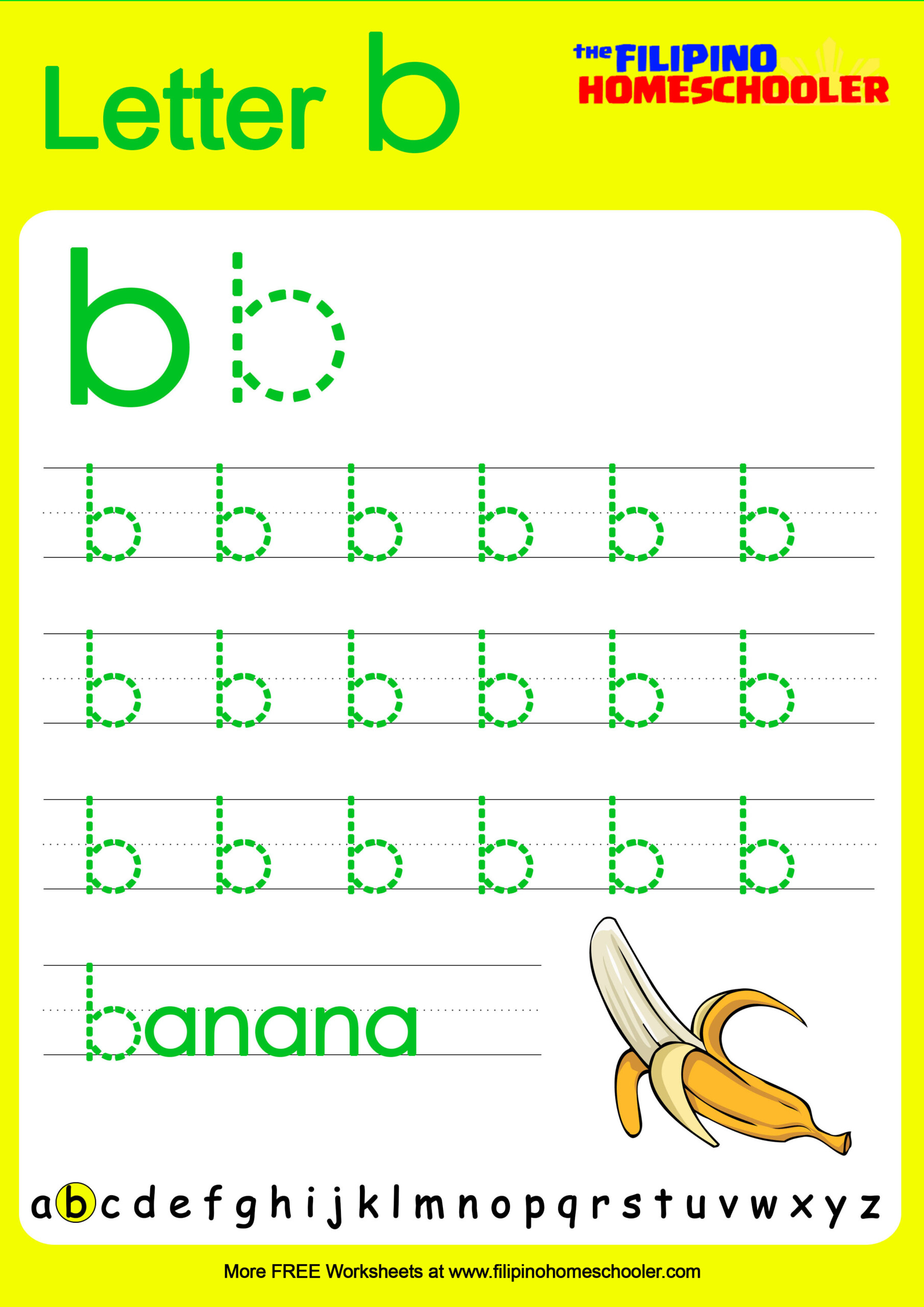 Free Uppercase And Lowercase Letter Tracing Worksheets