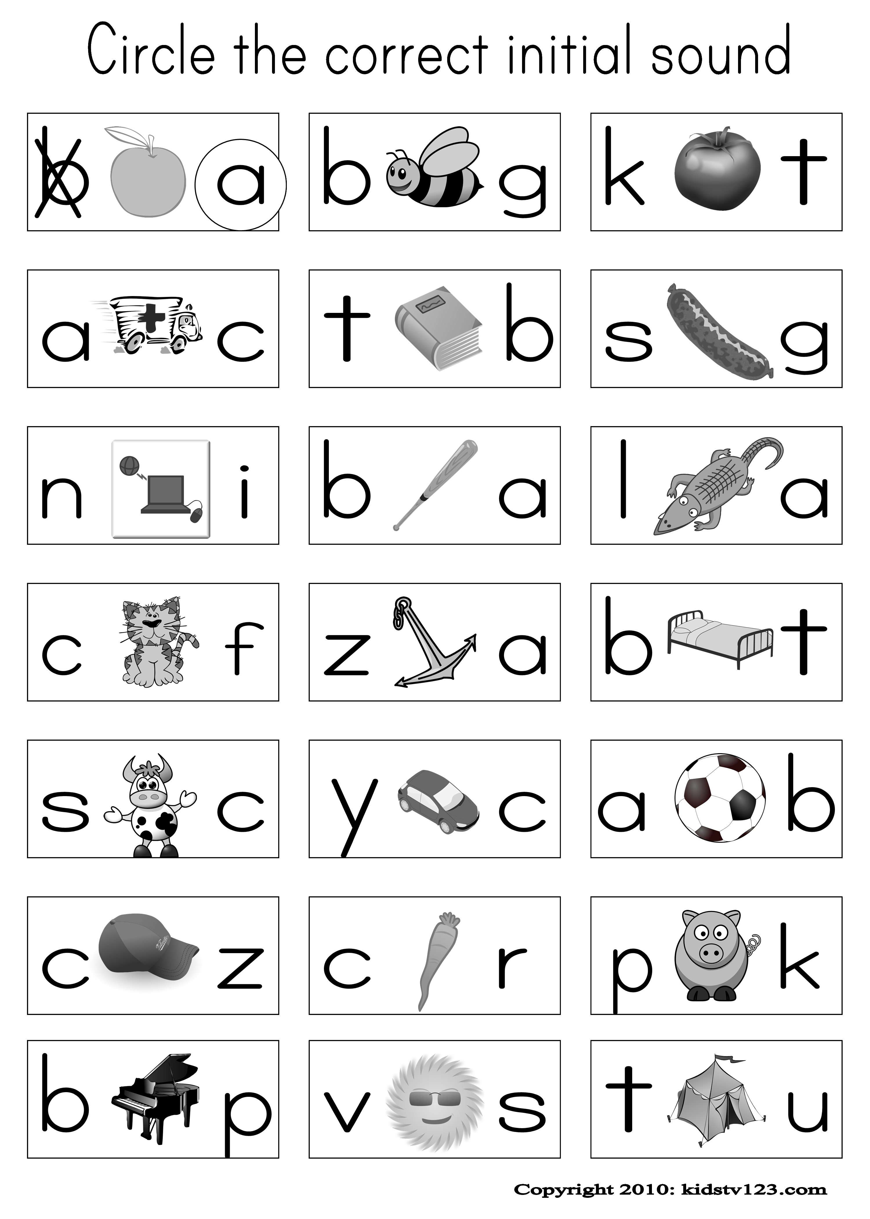 Alphabet Sounds Worksheets For Kindergarten AlphabetWorksheetsFree