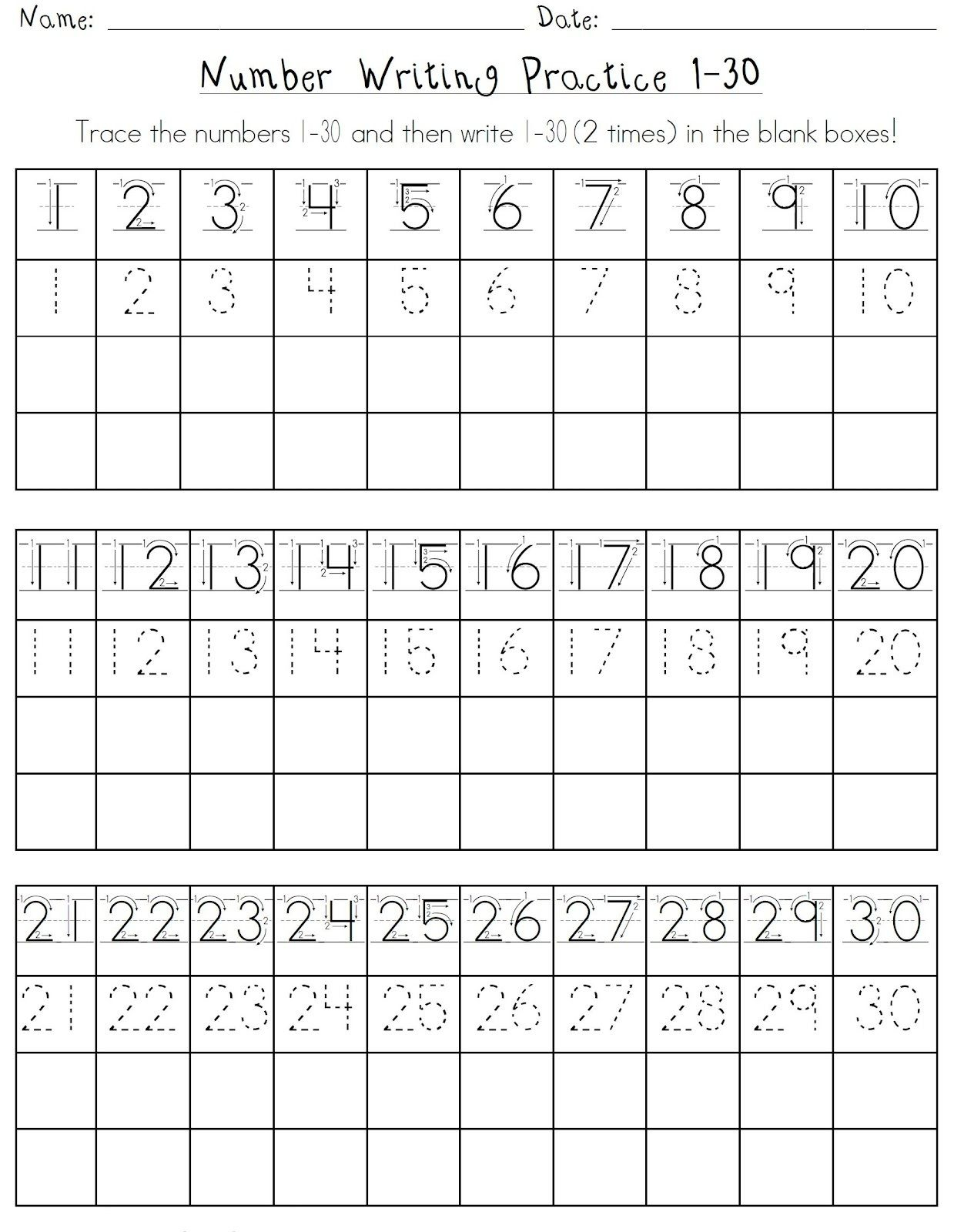 Tracing Numbers 20 30 Worksheets AlphabetWorksheetsFree Tracing Numbers 20 30 Worksheets AlphabetWorksheetsFree