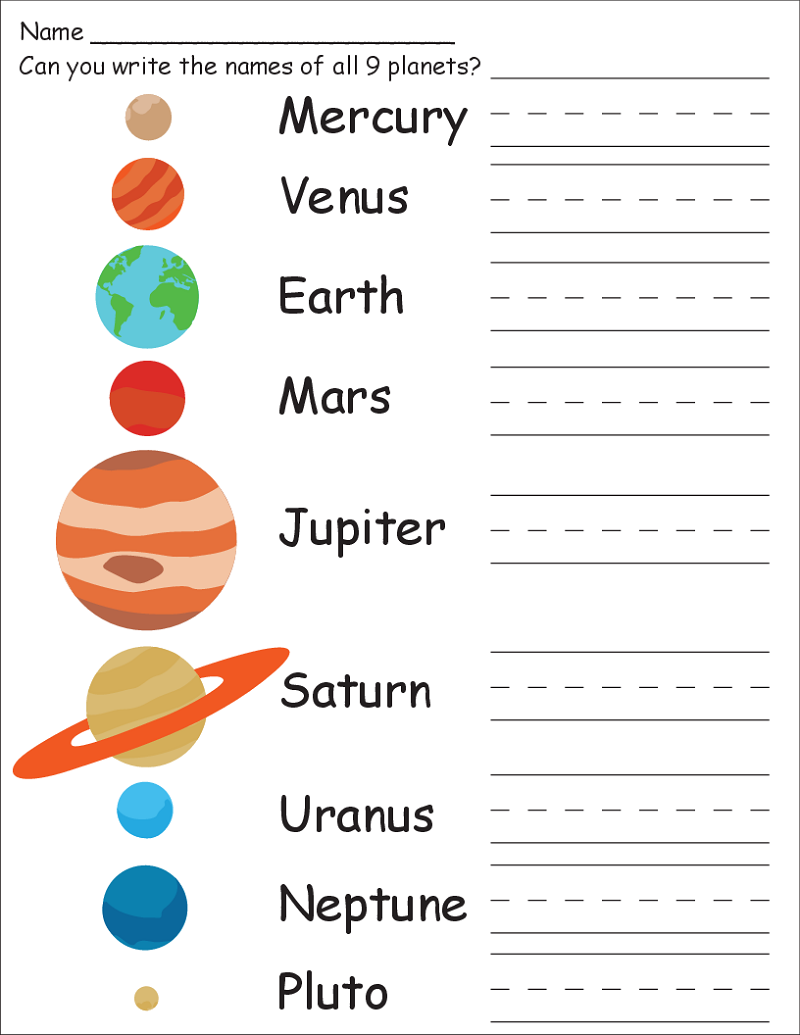 Space Tracing Worksheets | AlphabetWorksheetsFree.com Space Tracing Worksheets | AlphabetWorksheetsFree.com