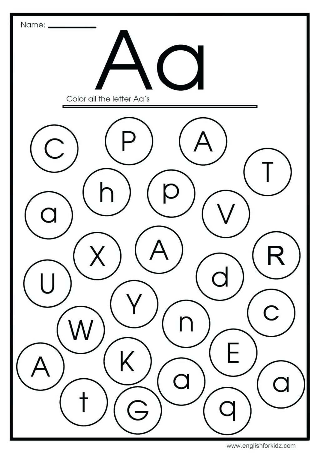 Alphabet Worksheets For Grade 1 AlphabetWorksheetsFree