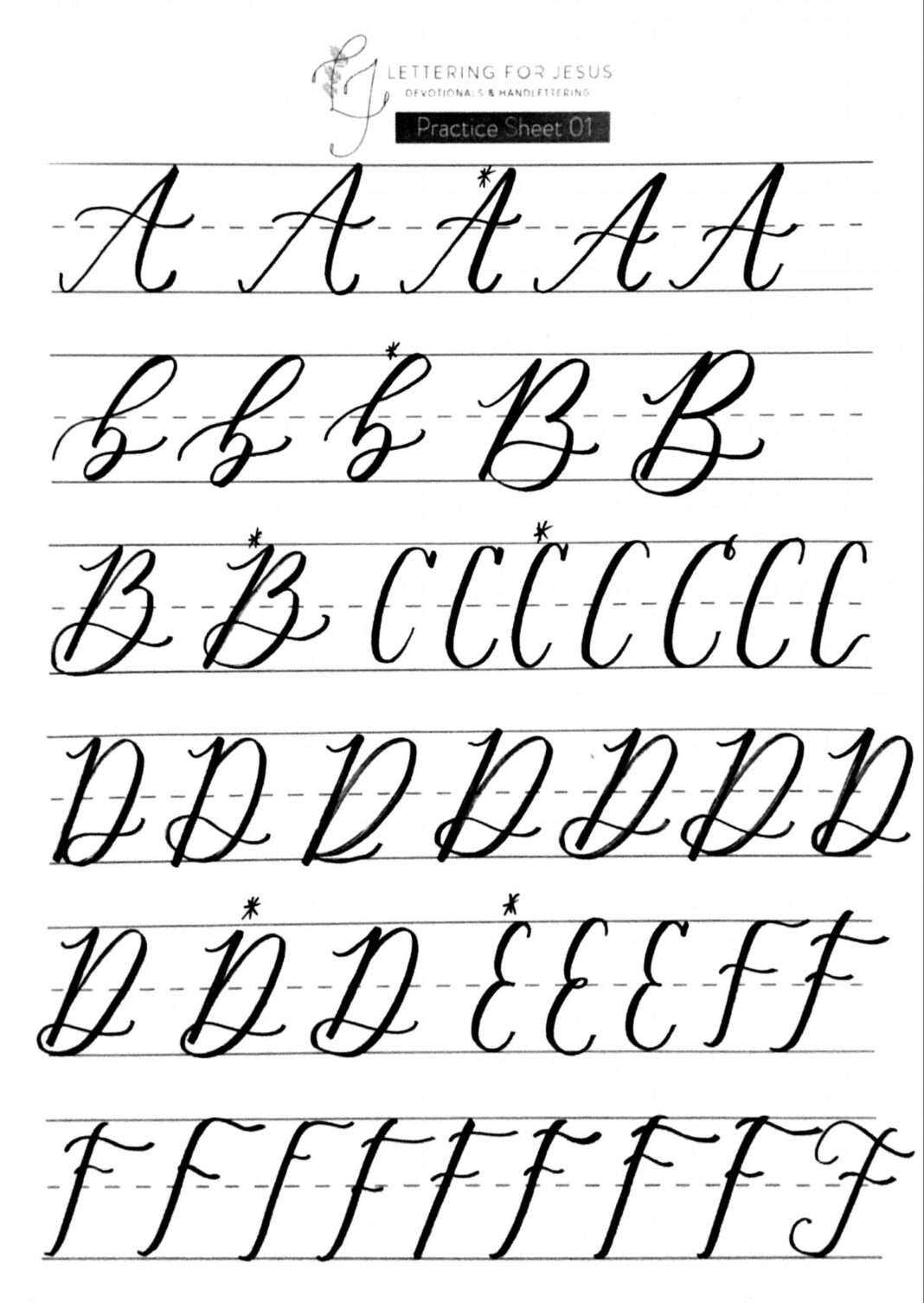 Cursive Alphabet Reference Sheet – AlphabetWorksheetsFree.com Cursive Alphabet Reference Sheet – AlphabetWorksheetsFree.com