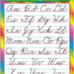 Victorian Cursive Alphabet | AlphabetWorksheetsFree.com