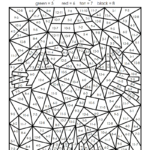 Calculated Colouring Christmas Worksheets | AlphabetWorksheetsFree.com
