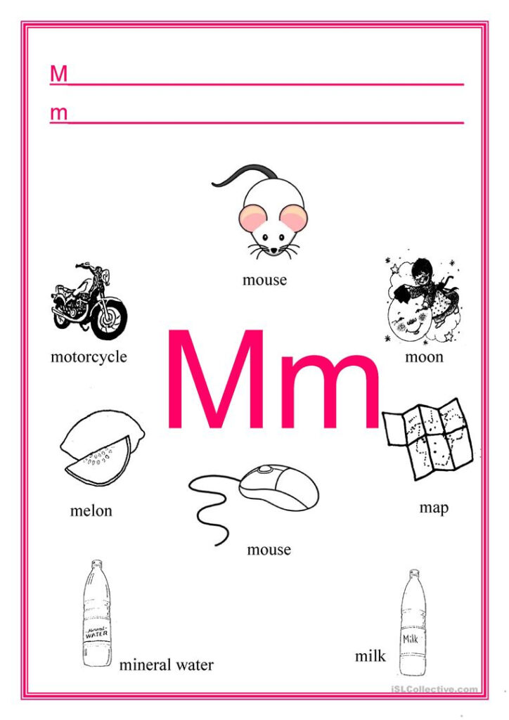 Alphabet M Worksheets | AlphabetWorksheetsFree.com