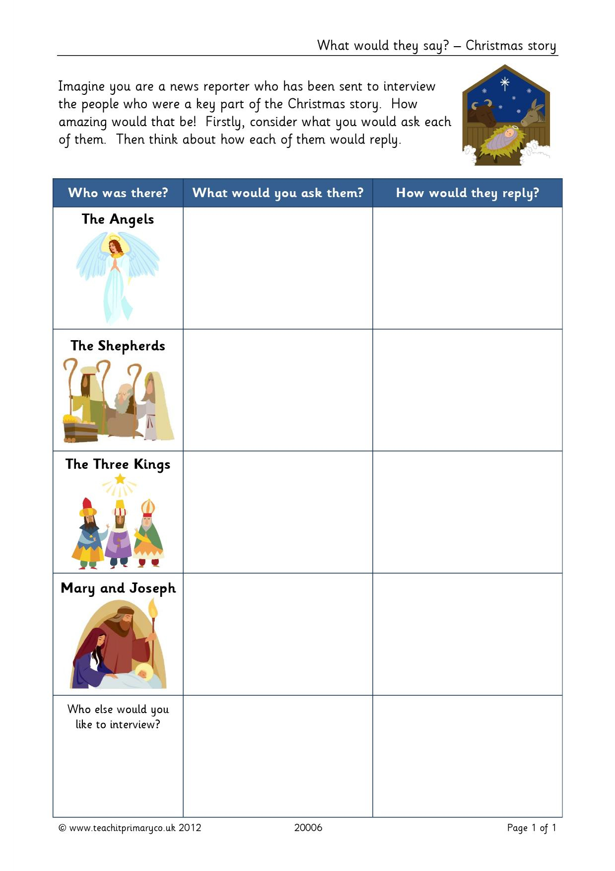 Christmas Story Ks2 Worksheet AlphabetWorksheetsFree Christmas Story Ks2 Worksheet AlphabetWorksheetsFree