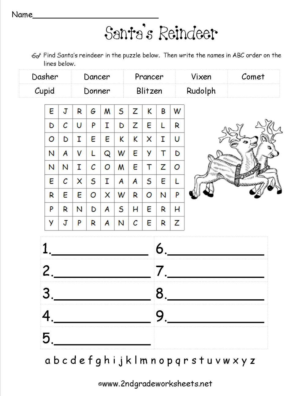 2nd Grade Christmas Worksheets | AlphabetWorksheetsFree.com 2nd Grade Christmas Worksheets | AlphabetWorksheetsFree.com