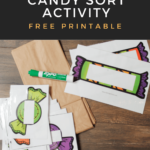 Halloween Candy Sorting Worksheet | AlphabetWorksheetsFree.com