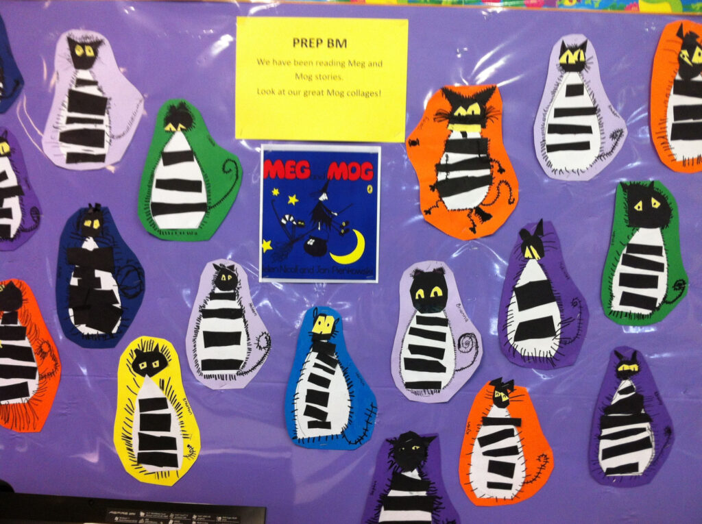 Meg And Mog Halloween Worksheet | AlphabetWorksheetsFree.com