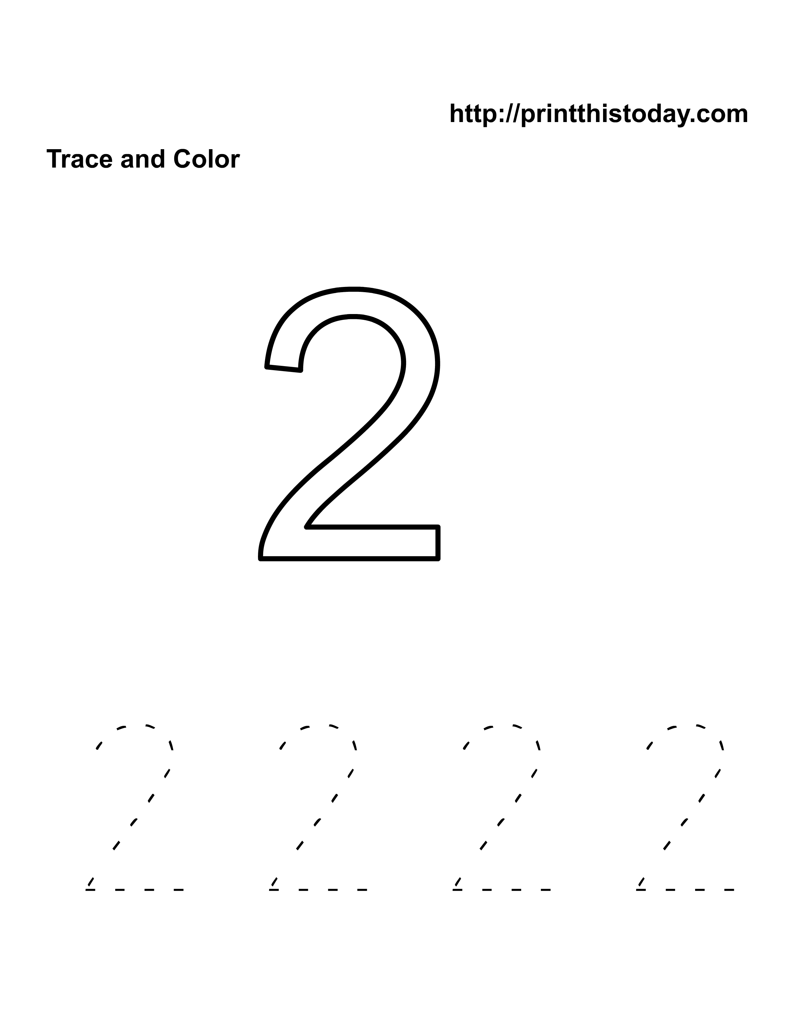 Number 2 Tracing Worksheets AlphabetWorksheetsFree Number 2 Tracing Worksheets AlphabetWorksheetsFree
