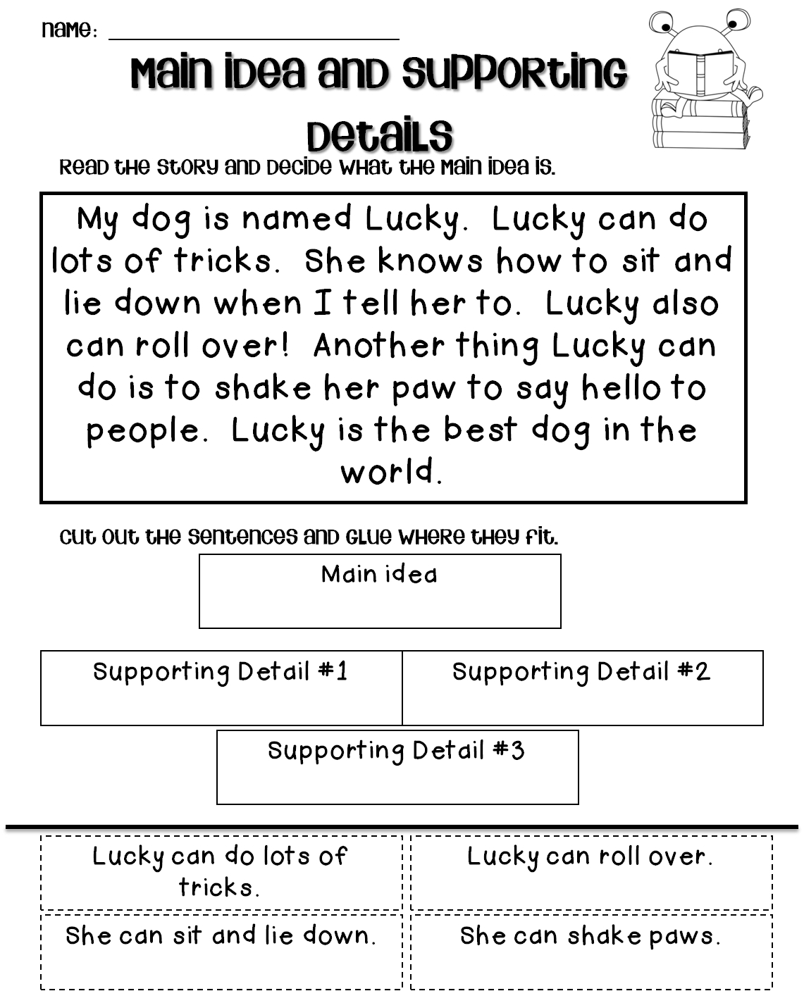Christmas Main Idea Worksheets – AlphabetWorksheetsFree.com Christmas Main Idea Worksheets – AlphabetWorksheetsFree.com