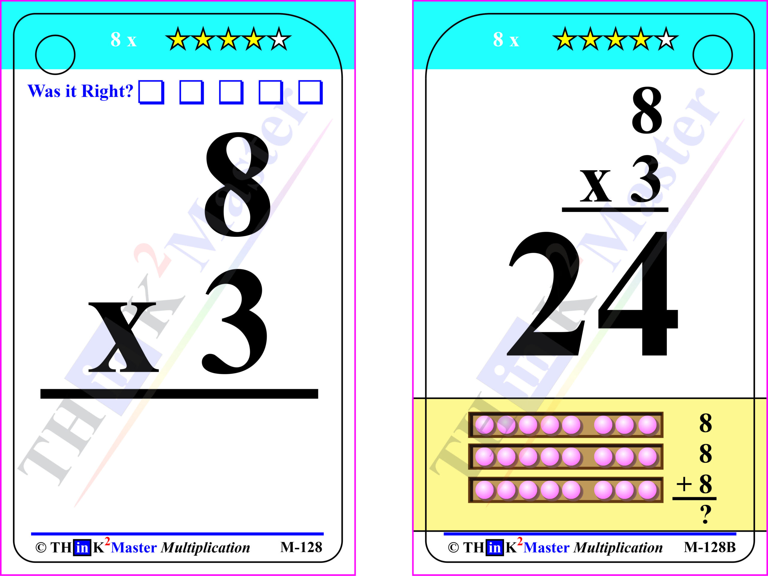 8 Multiplication Flash Cards Printable AlphabetWorksheetsFree 8 Multiplication Flash Cards Printable AlphabetWorksheetsFree
