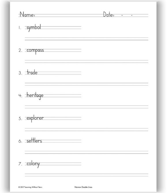 Handwriting Worksheets For 2nd Grade AlphabetWorksheetsFree