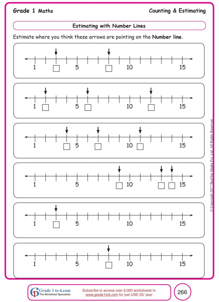 Number Line Worksheets Grade 6 NumbersWorksheet Number Line Worksheets Grade 6 NumbersWorksheet
